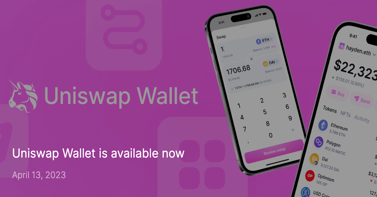 分散型取引所Uniswap、iOS版のモバイルウォレットを正式にローンチ