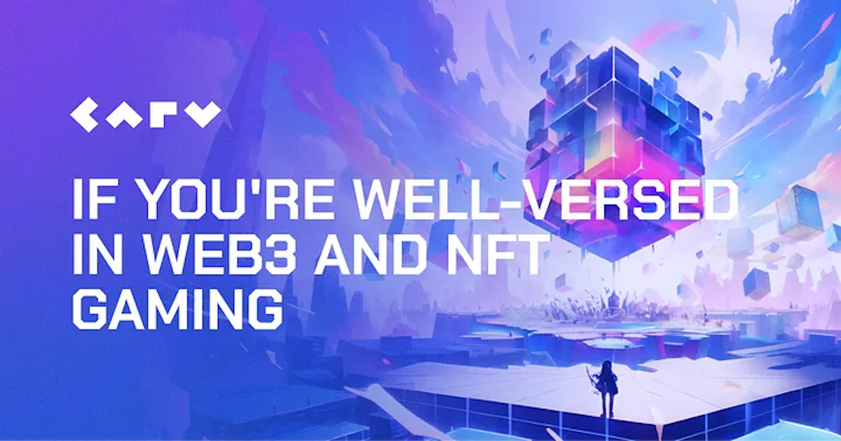 AI・ゲームのWeb3基盤「CARV」とは｜1000万ドルを調達・データ提供でマネタイズも