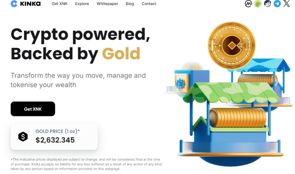 金相場が高値更新する中、注目の「Kinka Gold」 とは