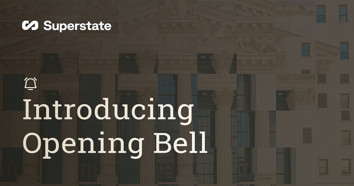 まずはソラナ上で株取引サービスを開始へ RWAトークン化のSuperstateが発表